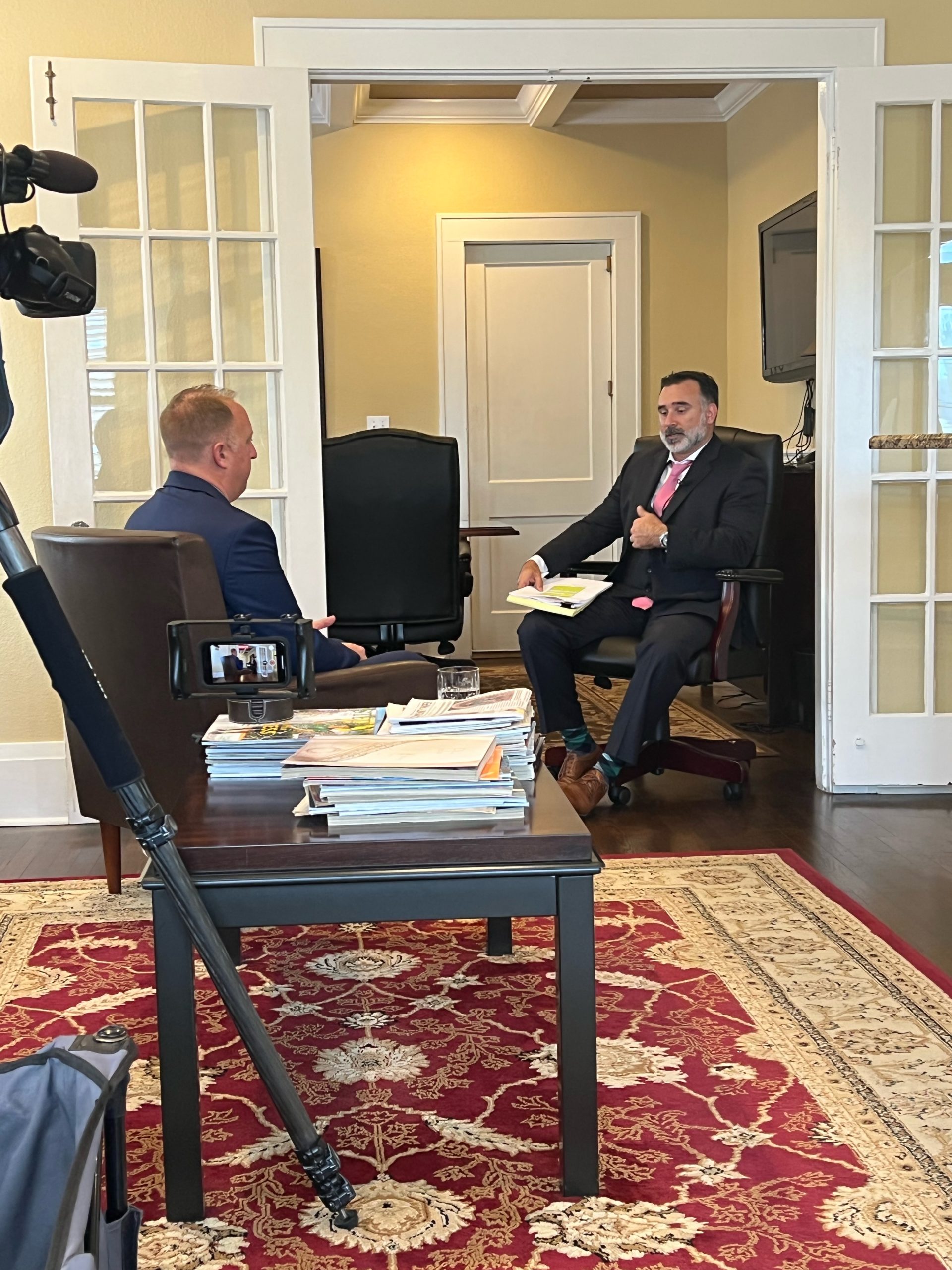 Michael Ferrin on Spectrum News 13 | Anderson & Ferrin